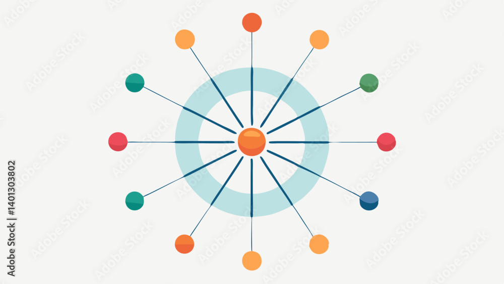 Radial Chart A radial spider chart visualizing multiple epigenetic ...