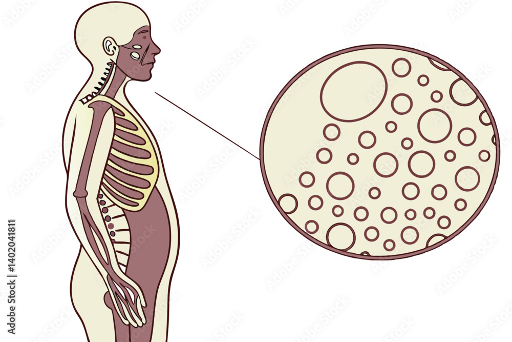 36 Human torso, belly fat, detailed skin texture, anatomical cross ...
