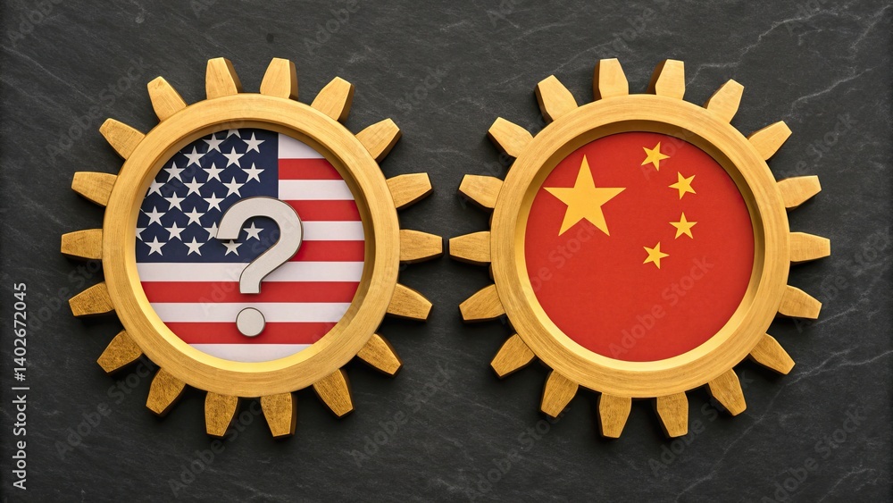 Trade wars disrupt global markets and economic stability. A visual ...