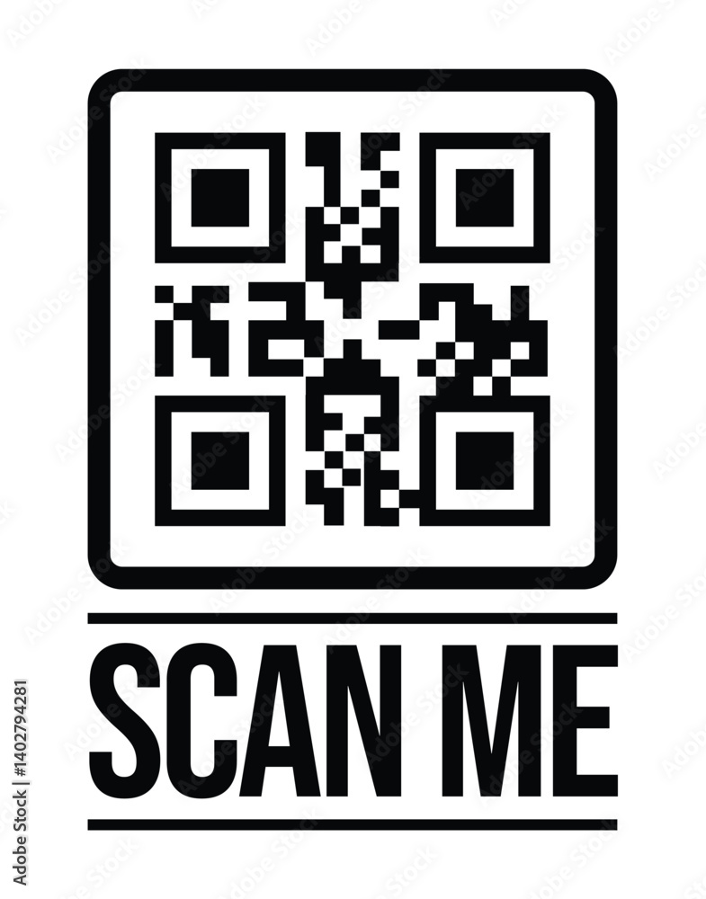 Vector de Stock Scan QR code icon. Digital scanning qr code. QR code ...