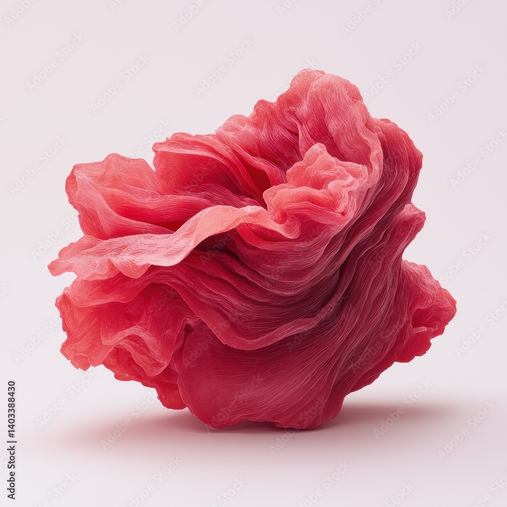 Scientific visualization of plant proteins forming aligned fiber ...