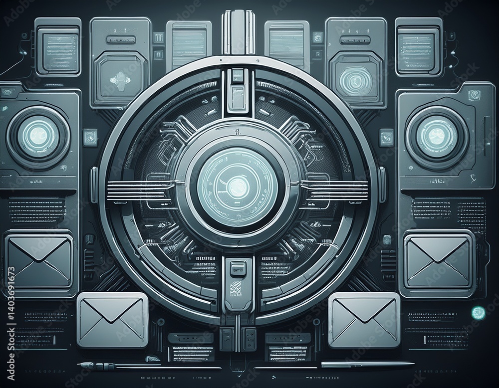 quantum computing interface generating automated email responses front ...