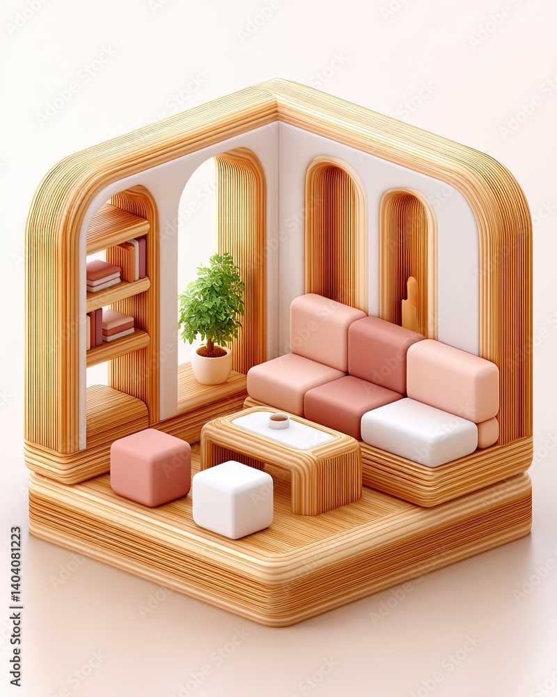 Modular furniture layout ideas for flexible interiors, Stylish interior ...