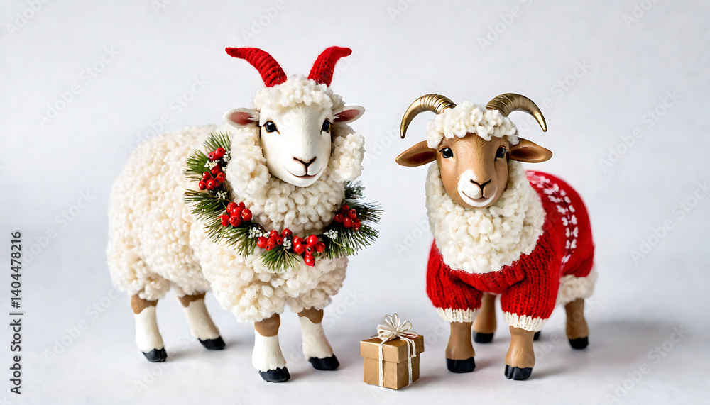 Foto de Stock Eid ul adha,3D Sheep and Goat Decorations for Eid ul Adha ...