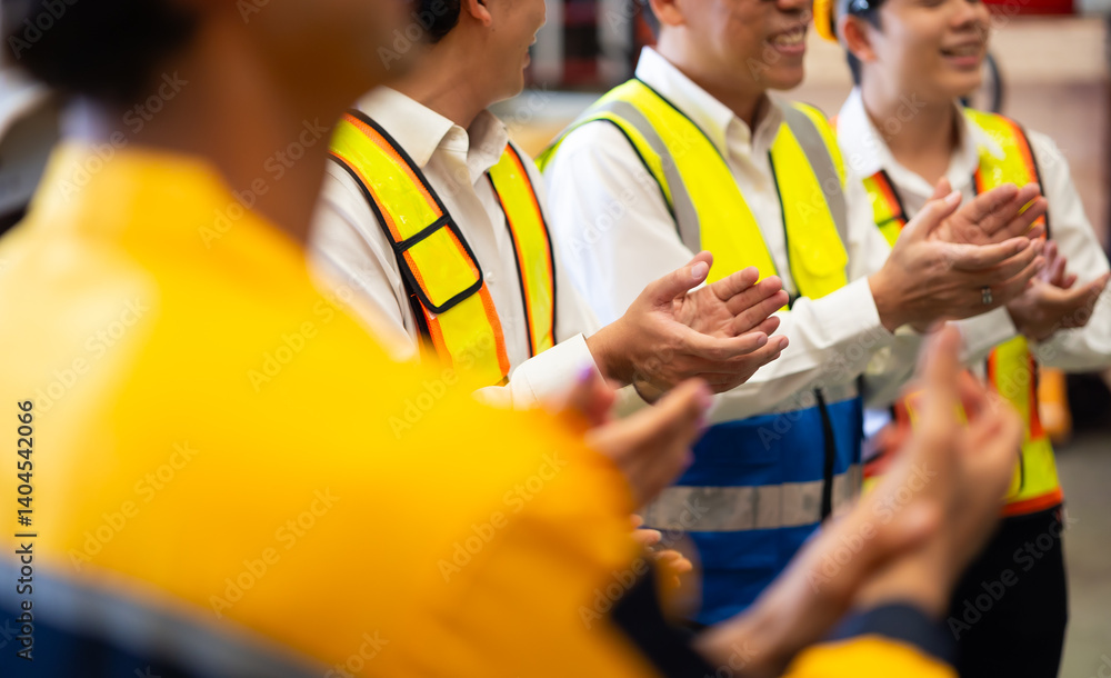 Foto de Stock Clapping. Unity and teamwork concept. Professional ...