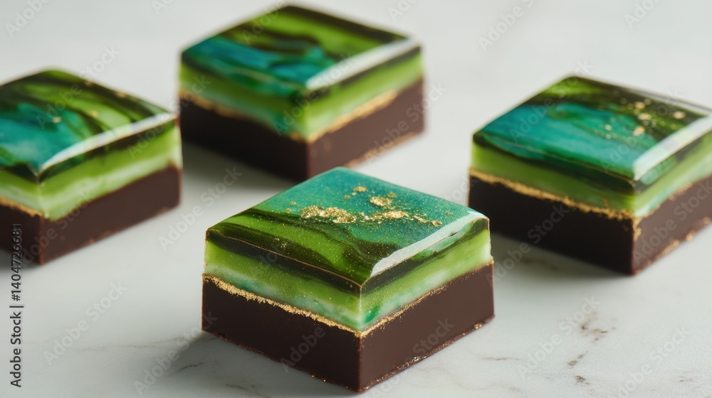 Dubai Chocolate Kunafa Pistachio on white background,Dubai Chocolate ...