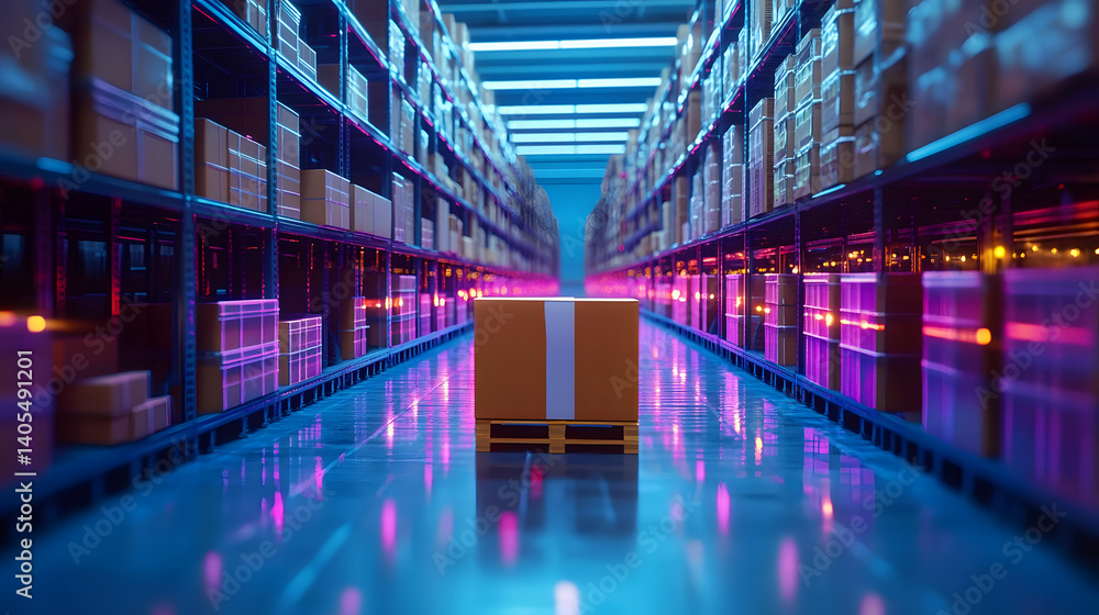 Smart warehouse management system using augmented reality technology to identify package picking ...