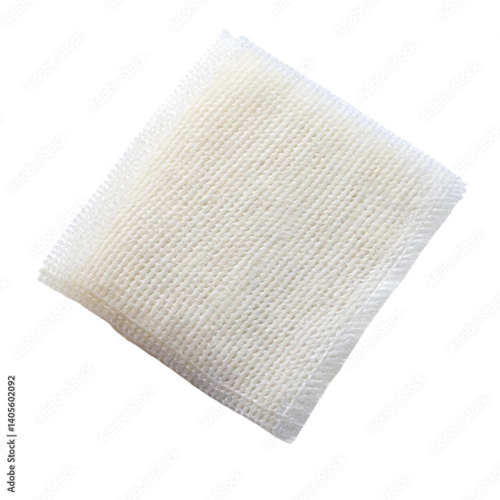 Sterile gauze pad, isolated on Transparent Background, ideal for wound ...