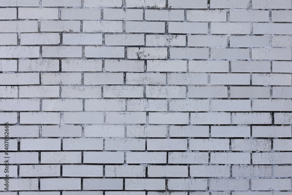 Cracked Paint Texture on a Tombstone with exposed concrete and brick at ...