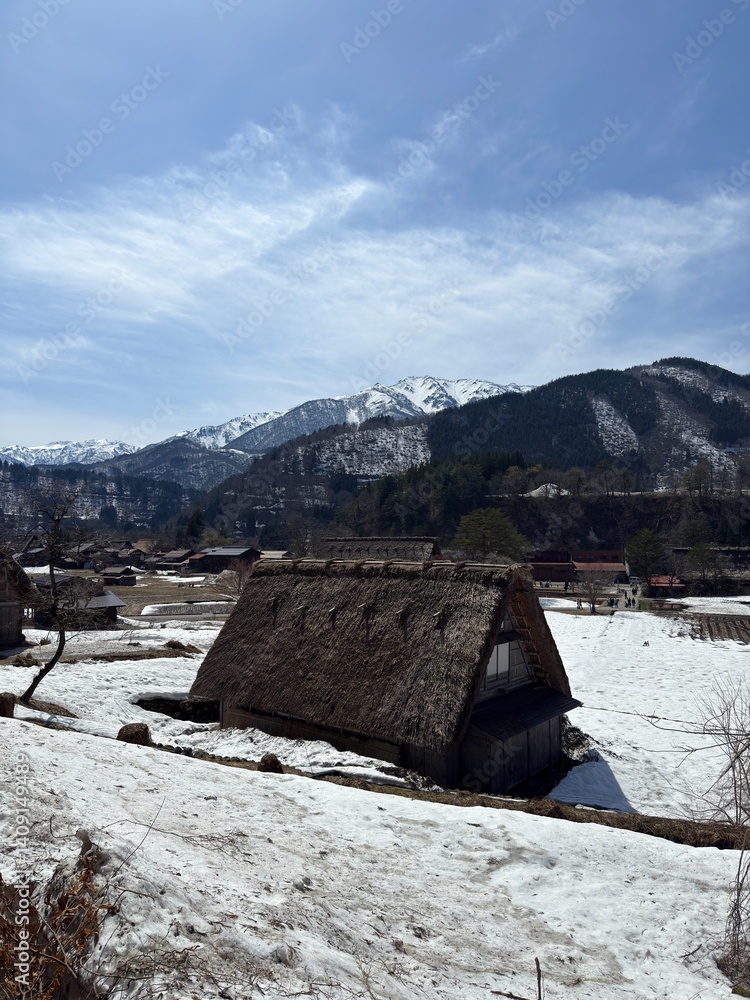 Shirakawa-go is historic village in Gifu Prefecture, famous for its ...