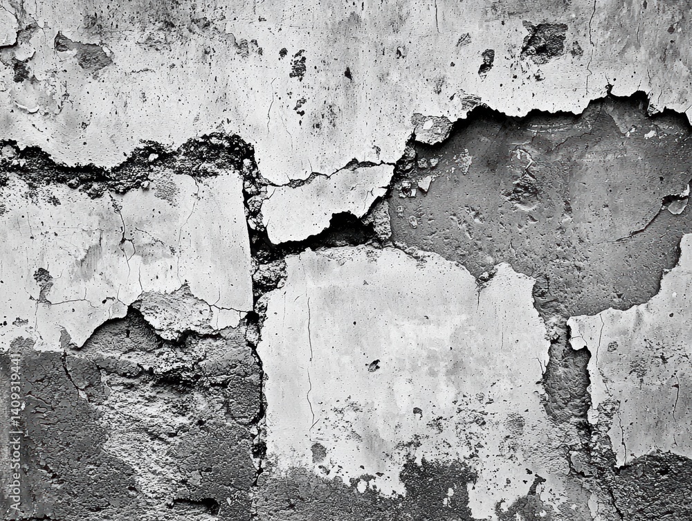 Exposed concrete wall brutalist architecture ra high fidelity urban ...