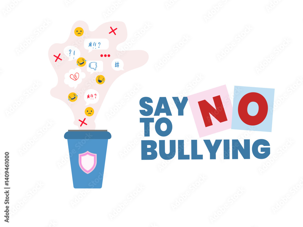 Say No to Bullying, Stop Cyber bullying, Anti-Bullying Awareness ...