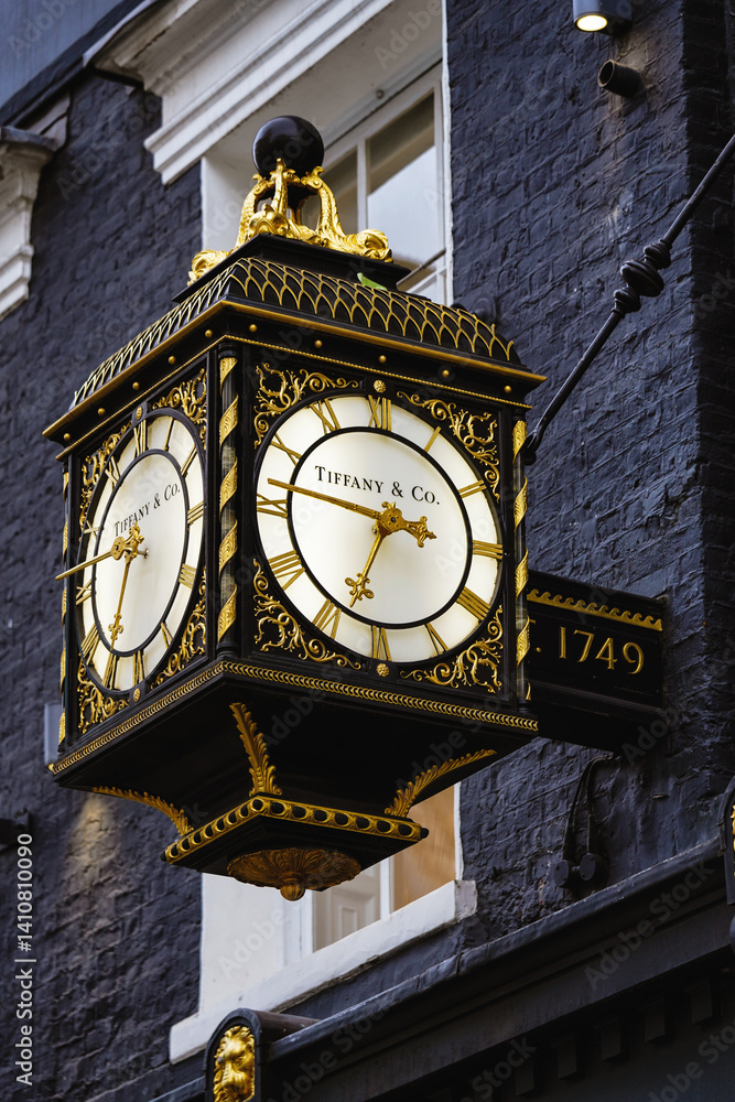 Tiffany & Co. Luxury Jeweller Storefront Signage, Tiffany & Co Boutique ...