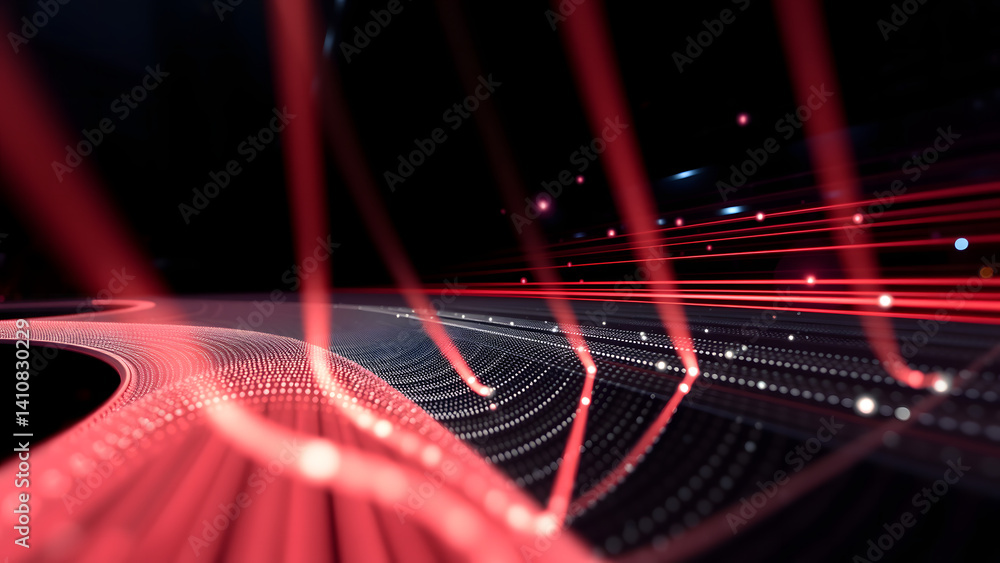 technology background Ultra-clean cellular node connections with speed ...