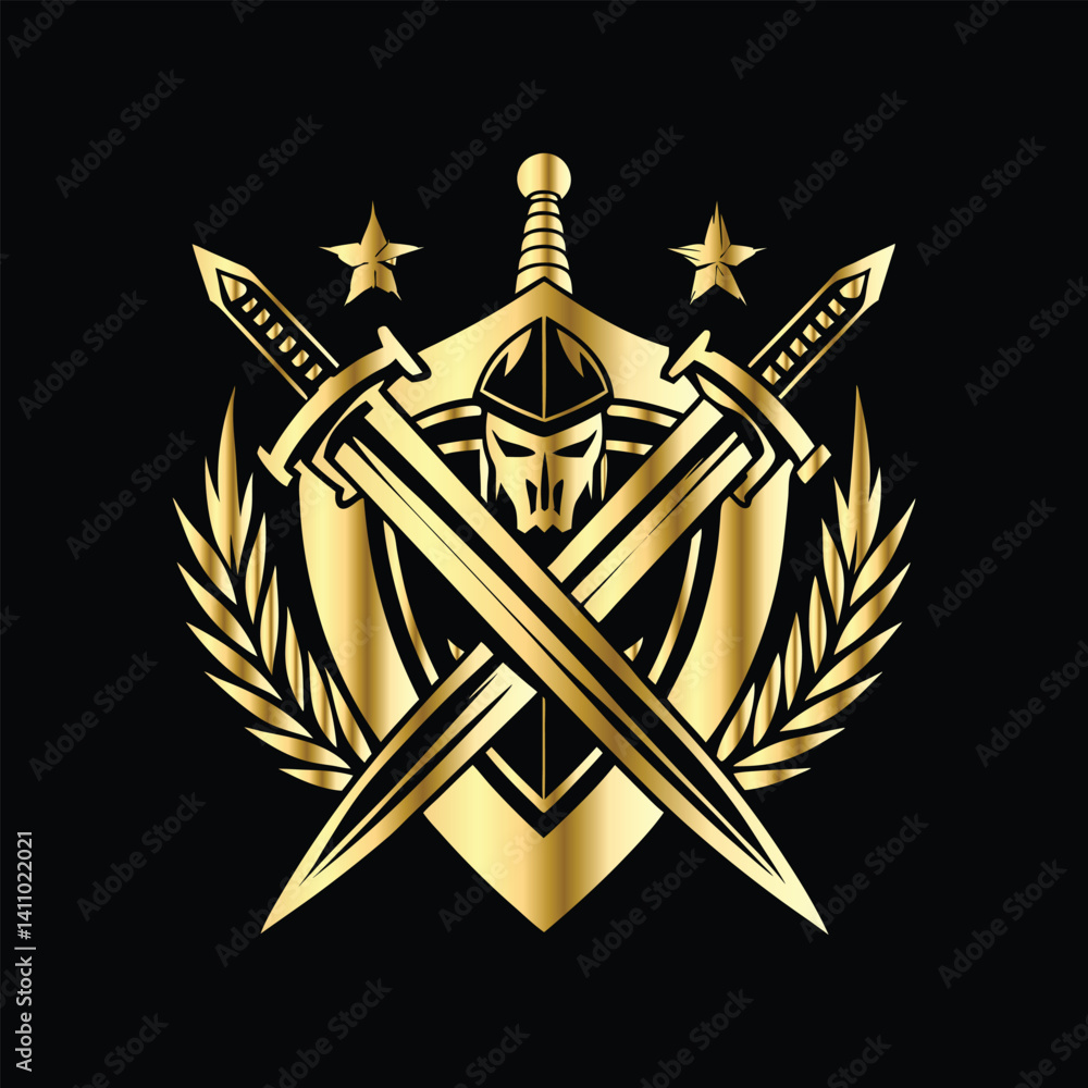 Army Logo Design Set – Combat Emblems of Military Specialists ...