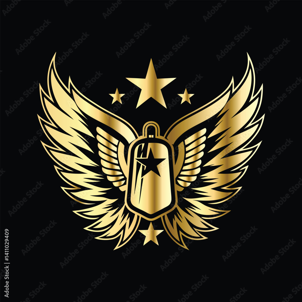 Army Logo Emblem Set – Tactical Combat Badges Featuring Artillery Units ...