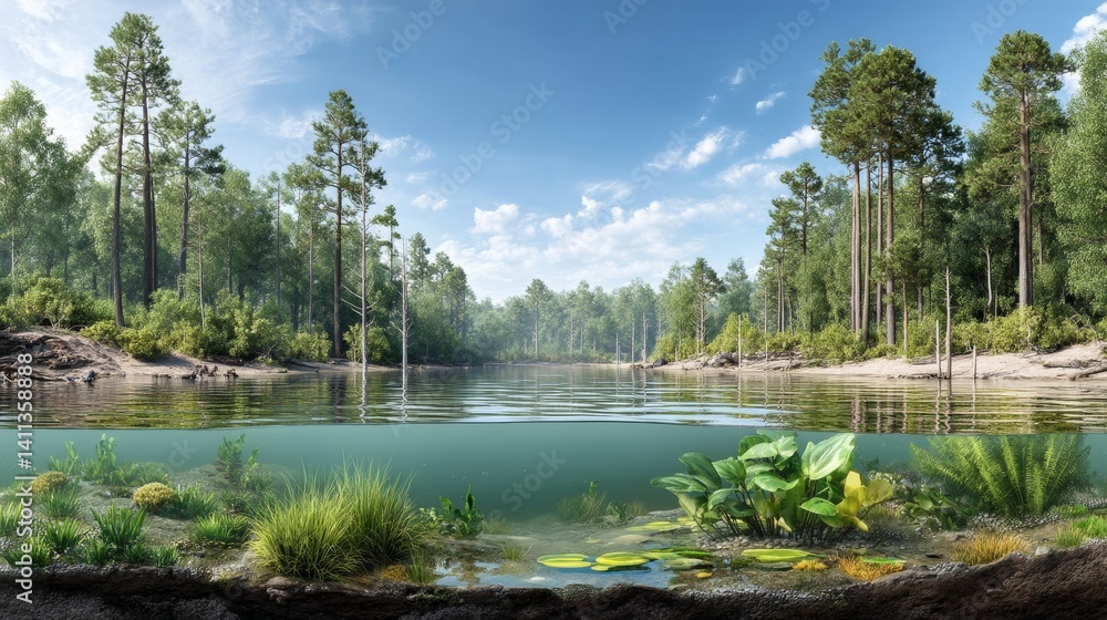 Exploring the Dynamics of Freshwater Ecosystems through a Detailed ...