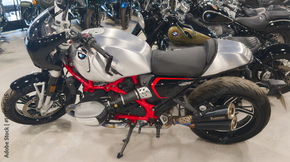 bmw R 12 1200 ninet option 719 boxer flat twin cylinder motorbike ...