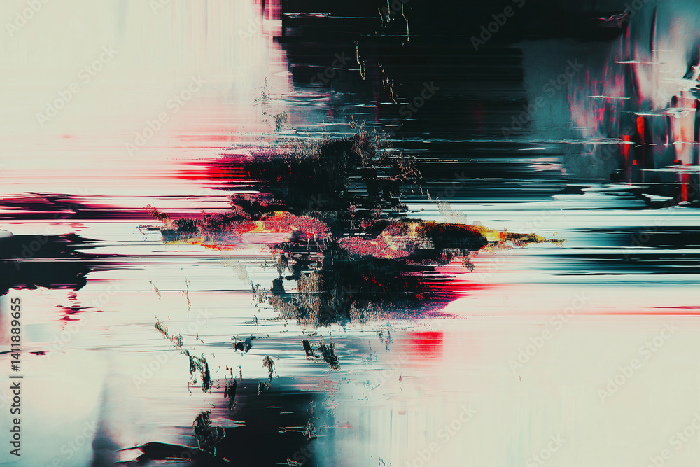 Abstract futuristic cyberpunk displacement map for 3d rendering. Random ...
