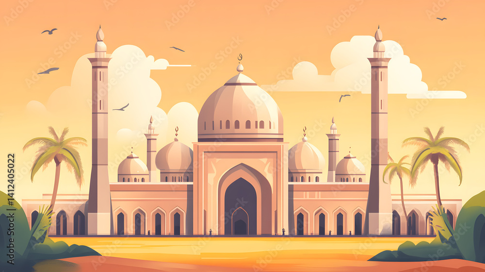 Taj Mahal Agra India's marble mausoleum dome is a landmark of love and ...