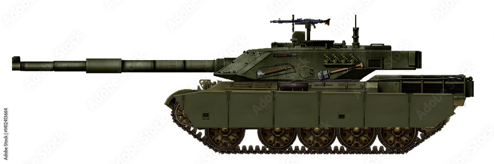 T55-VE M.R.V. (a project to modernize the T-55 tank, using elements ...