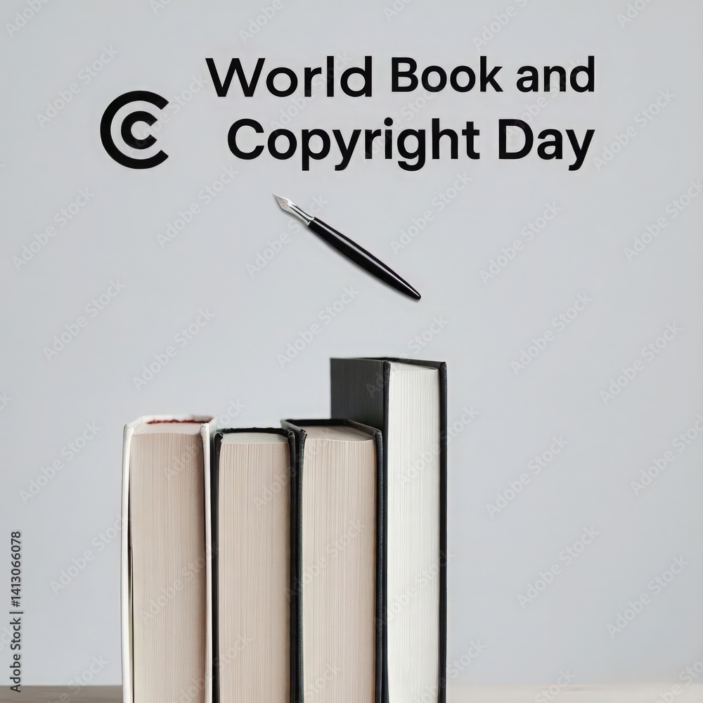 World Book Day Poster 4K HD | International Reading Copyright Day ...