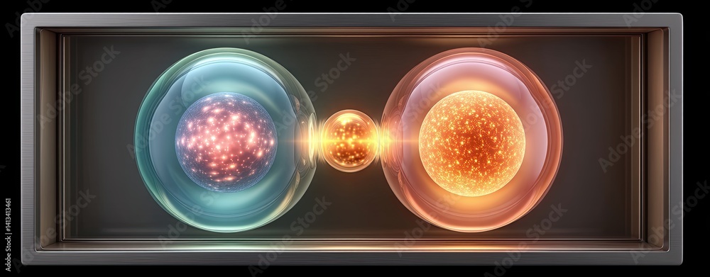 Scientific visualizations of nuclear fusion energy reaction ...
