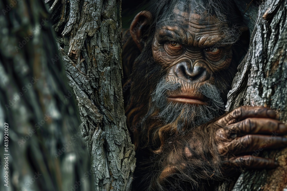 Prehistoric Era: primitive cave-dweller, early human, ancient hominid ...