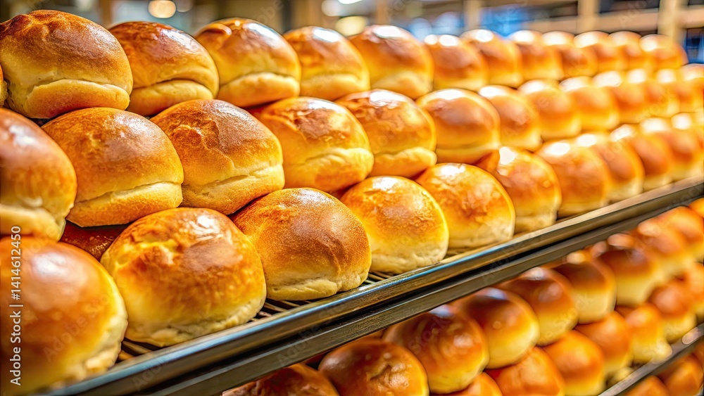 Hawaiian Dinner Rolls, Grocery Store Display, Candid Photo, Bakery ...