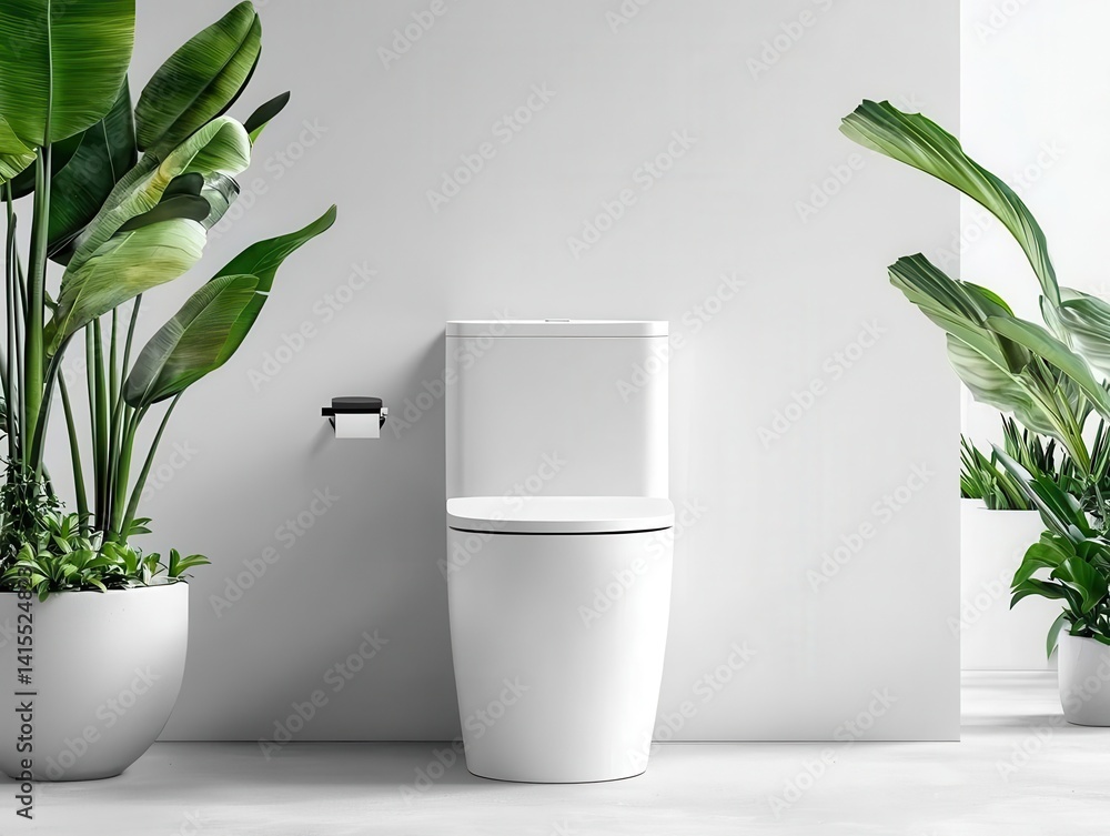 Loftstyle smart toilet with minimalist design, weatherproof tech ...