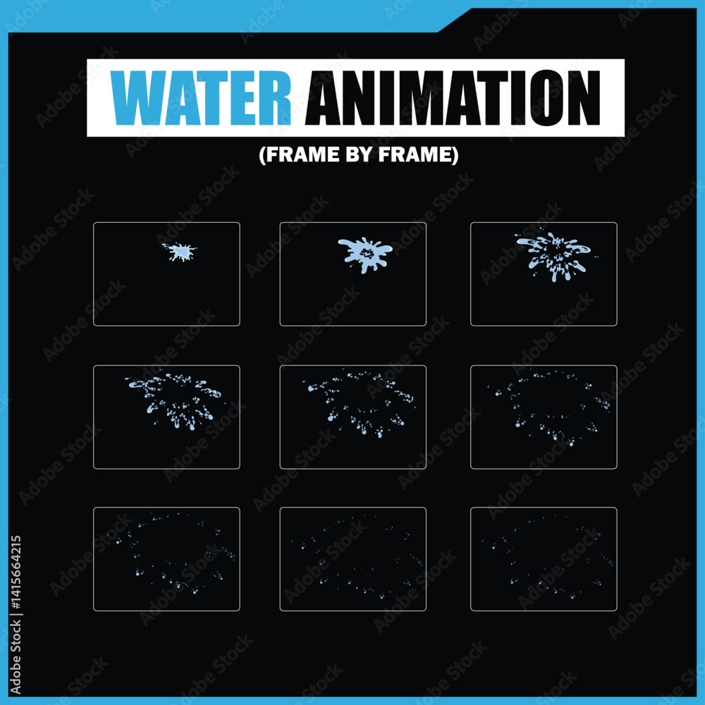 Water Splash, Shower Rain, Bubbles, Droplets, Drip, Flow, Wave, Burst ...