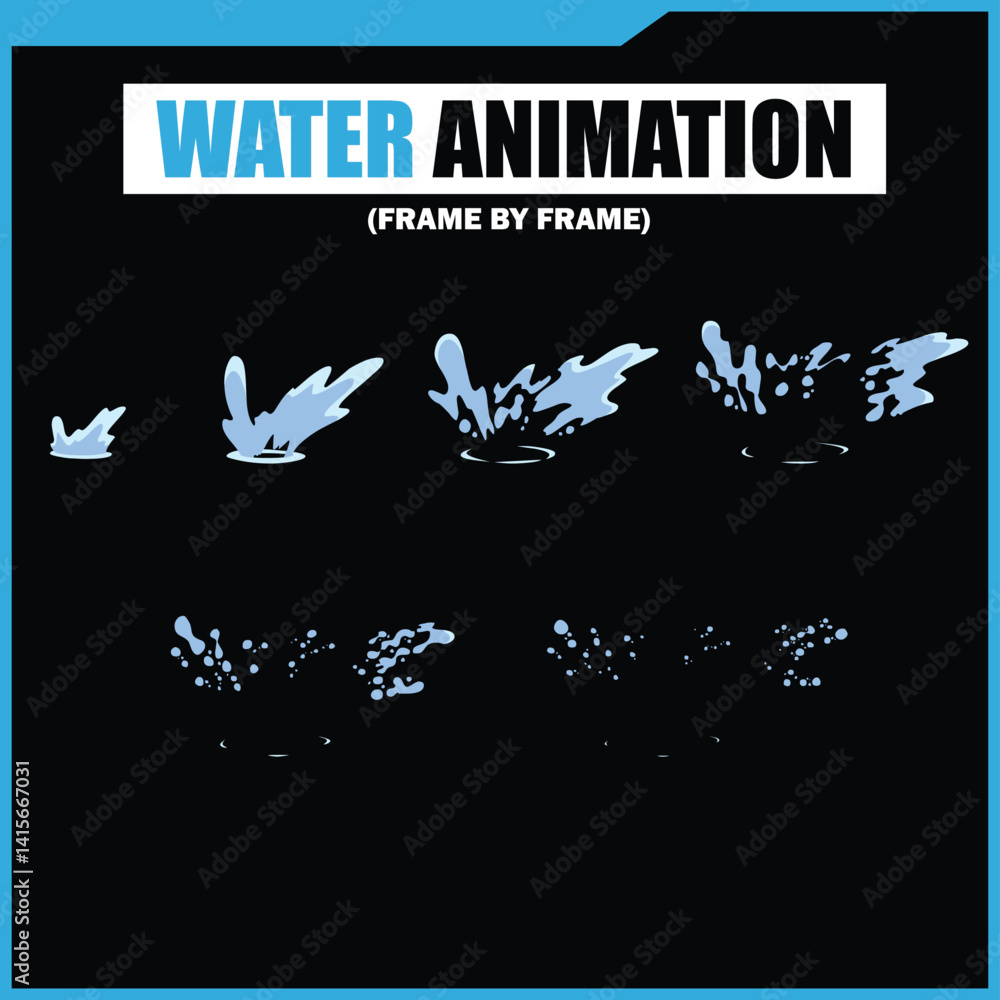 Water Splash, Shower Rain, Bubbles, Droplets, Drip, Flow, Wave, Burst ...