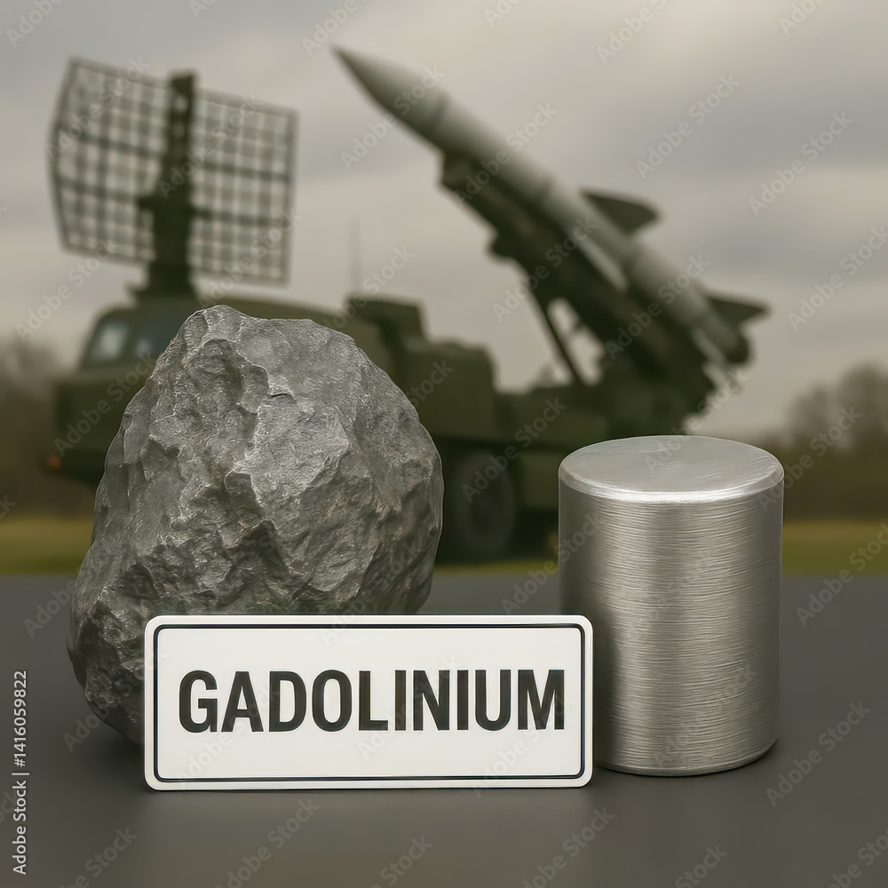 Rare Earth Element, Gadolinium mineral, critical for Military Imaging ...
