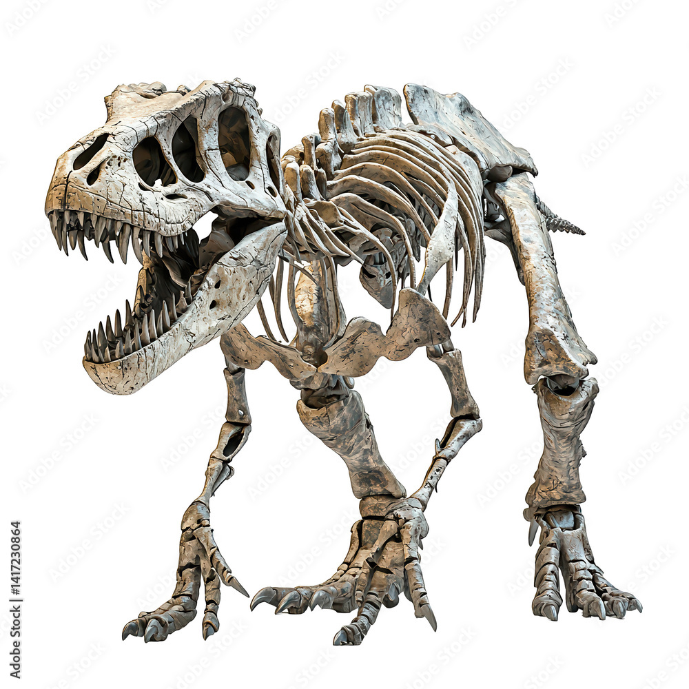 Fascinating dinosaur skeleton png dynamic prehistoric fossil png ...