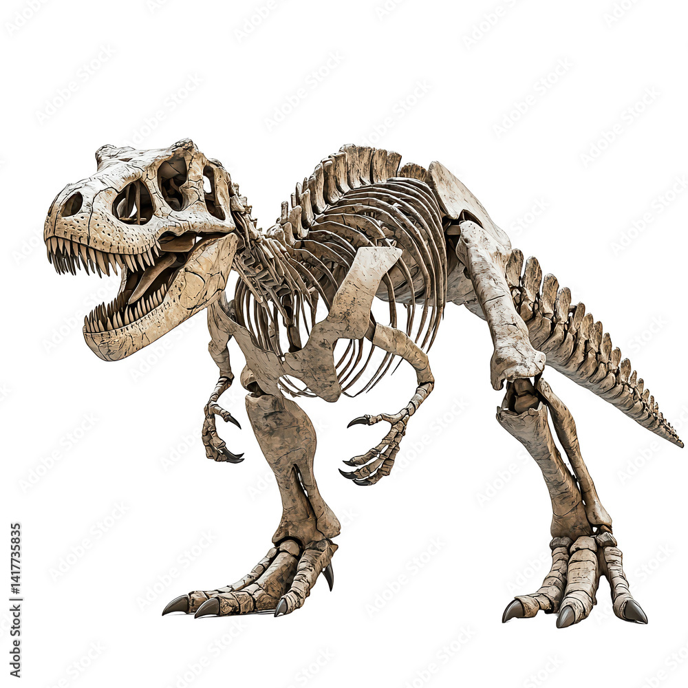 Fascinating dinosaur skeleton png dynamic prehistoric fossil png ...