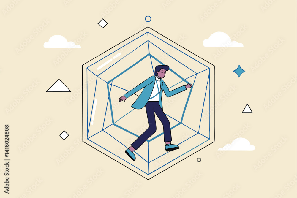 Evaluation for candidate or performance review, area to improve or ...