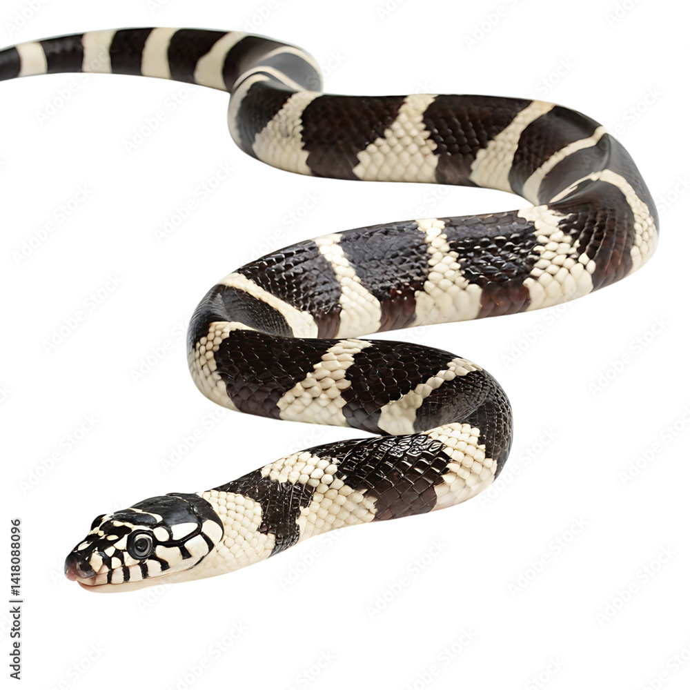 california kingsnake in Transparent Background Closeup of a Boa ...