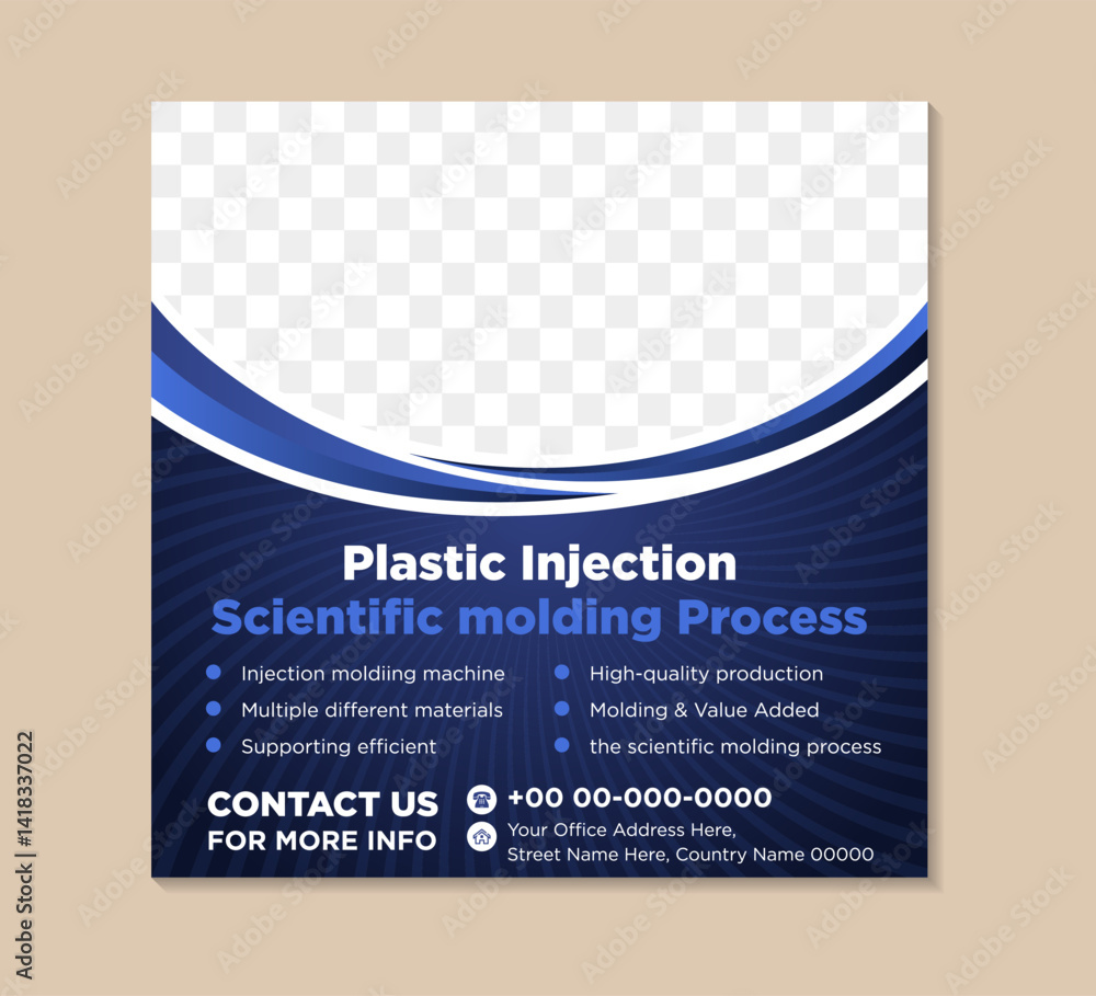 Social media template can increase engagement with visual content, such ...