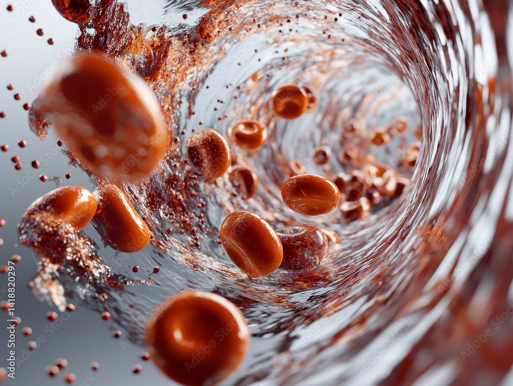 Hyperkalemia potassium diagnosis. Electrolyte treatment. Blood symptom ...