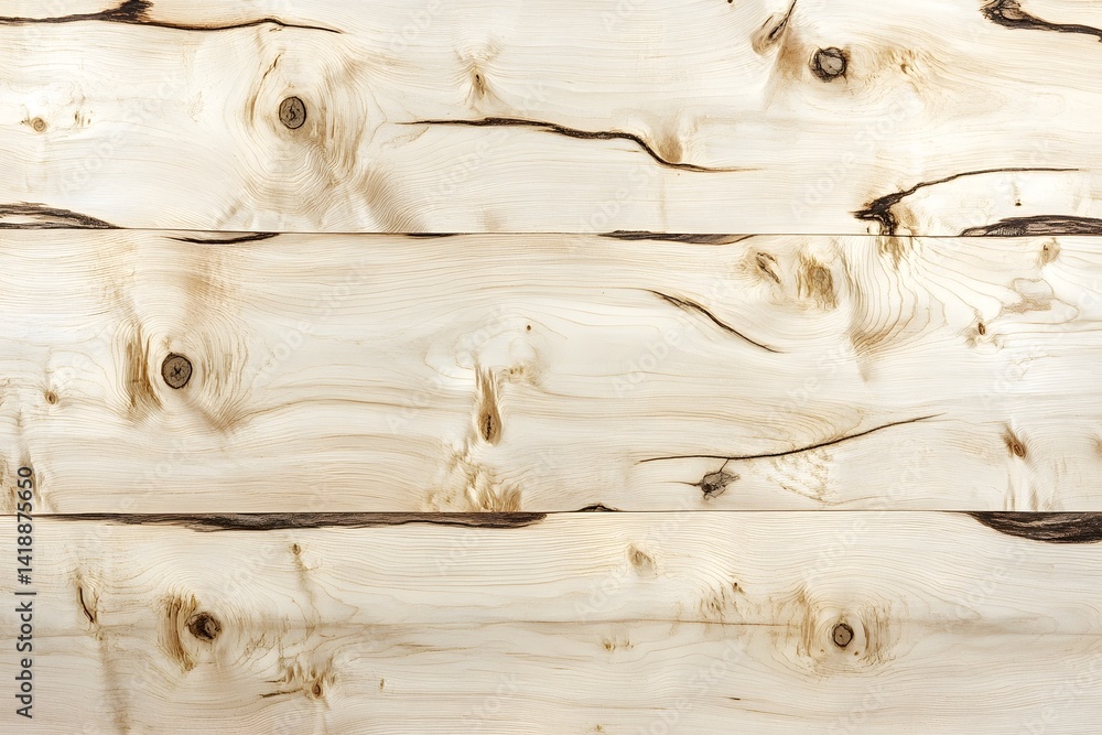 Neutral birch laminate wood texture with faint grain details Stock ...