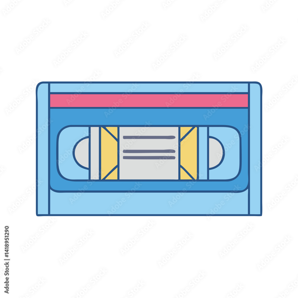 vhs icon, vhs vector illustration-simple illustration of vhs , perfect ...