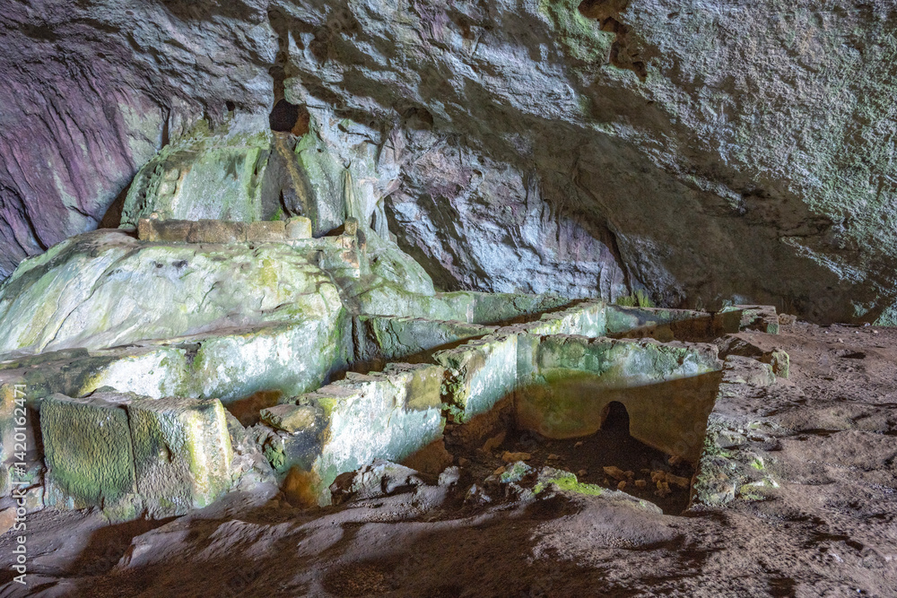 The cave is situated in Killik location of Ahirtas village at ...