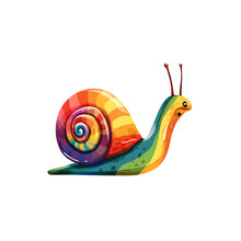 Rainbow Snail Free Stock Photo - Public Domain Pictures
