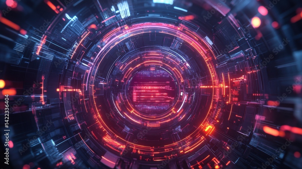 HUD - futuristic user interface elements for GUI, UI, UX, KIT. Futuristic user interface graphic ...