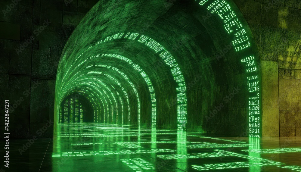 Matrix digital arches illuminate the pathway into future technology ...