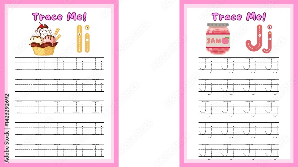 Fun and educational alphabet worksheet for kindergarten kids. Includes ...