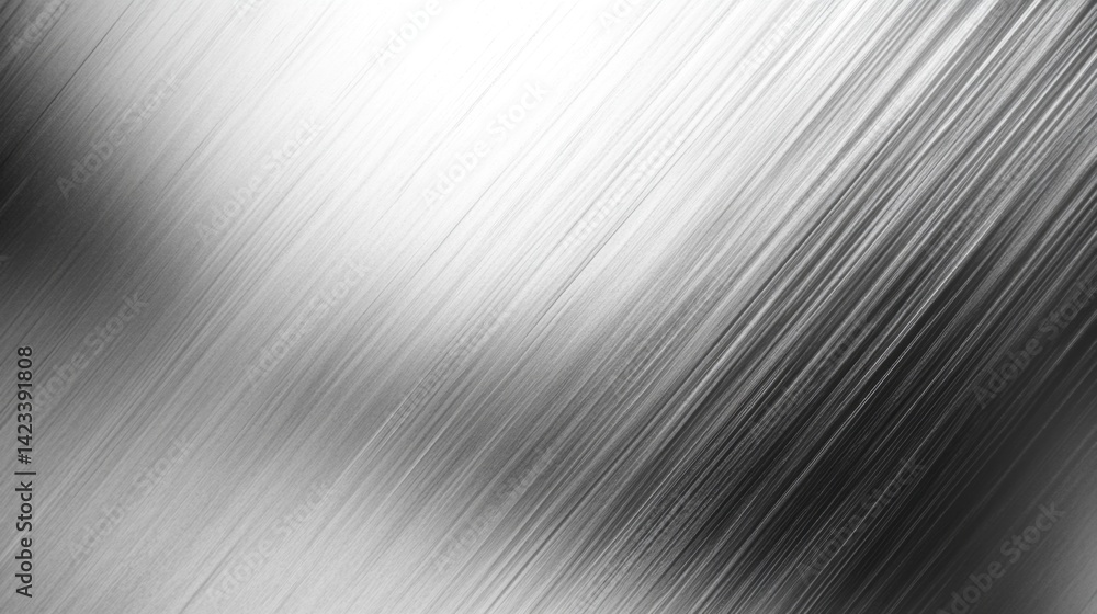 Creating a premium silver metal background with subtle brushed texture ...