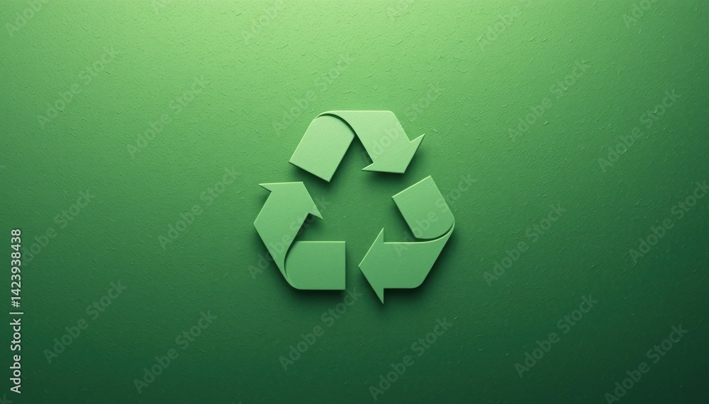 Recycling action symbol sustainable environment graphic design concept ...