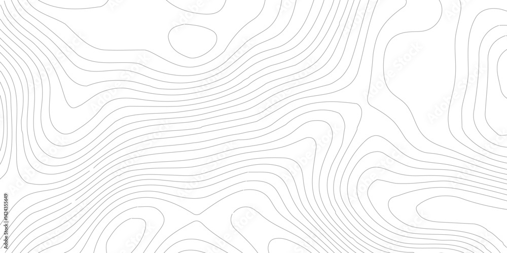 Topographic map patterns, topography line map.Topography Wavy Lines ...