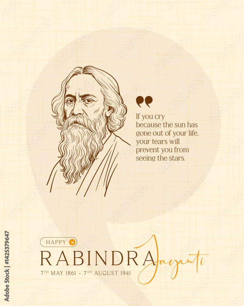 Rabindranath Tagore - Celebrating the Birth Anniversary on Rabindra ...